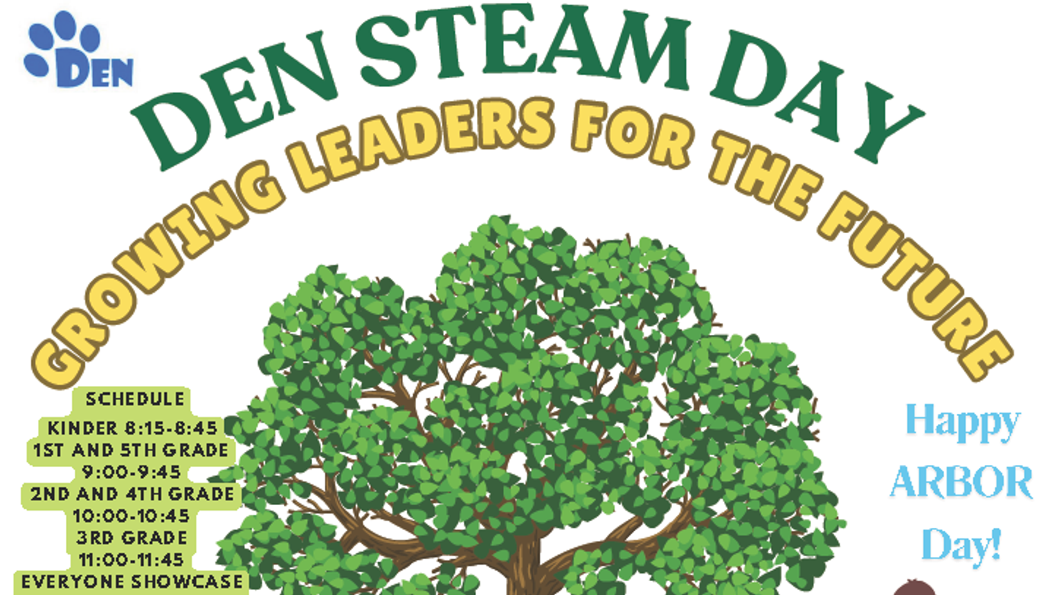 DEN Steam Day - Growing Leaders for the Future!