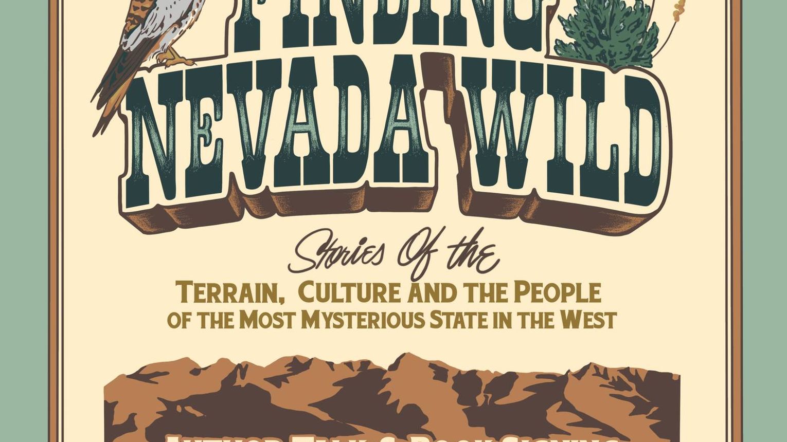 Finding Nevada Wild: Author Talk & Book Signing
